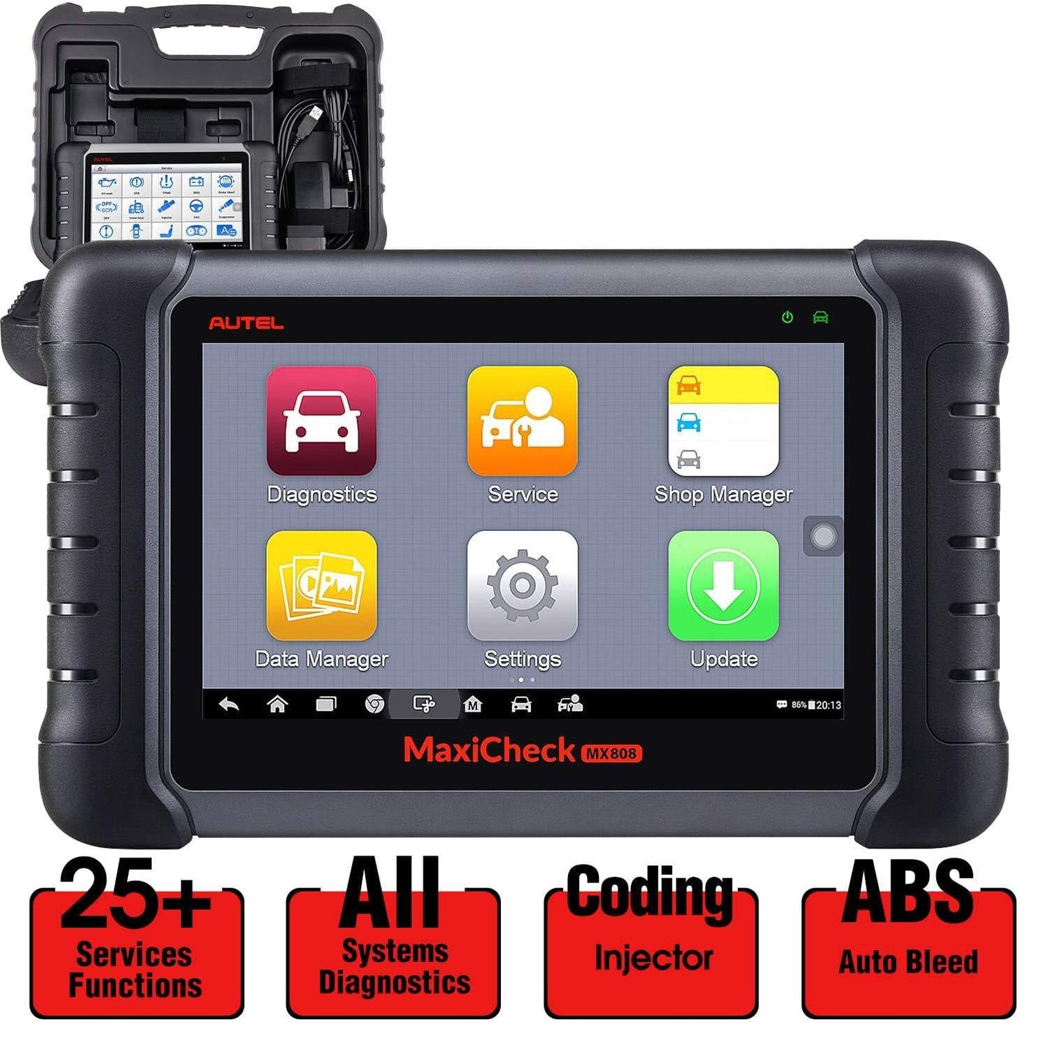 Autel MX808 Maxicheck Scanner All System Diagnostic & Service Tool ...